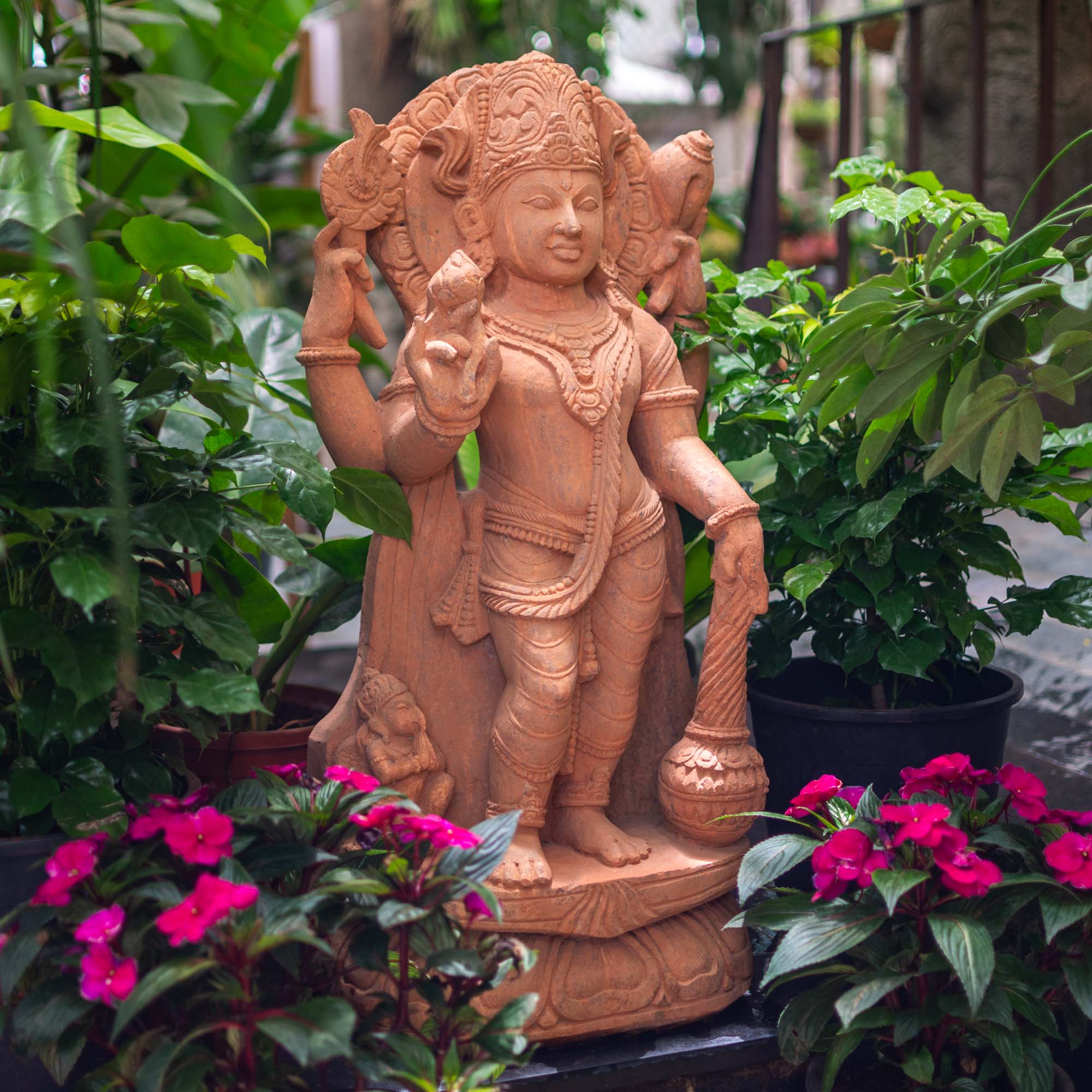 Buy Sculptures | Vishnu Stone Statue | Shop at Beruru