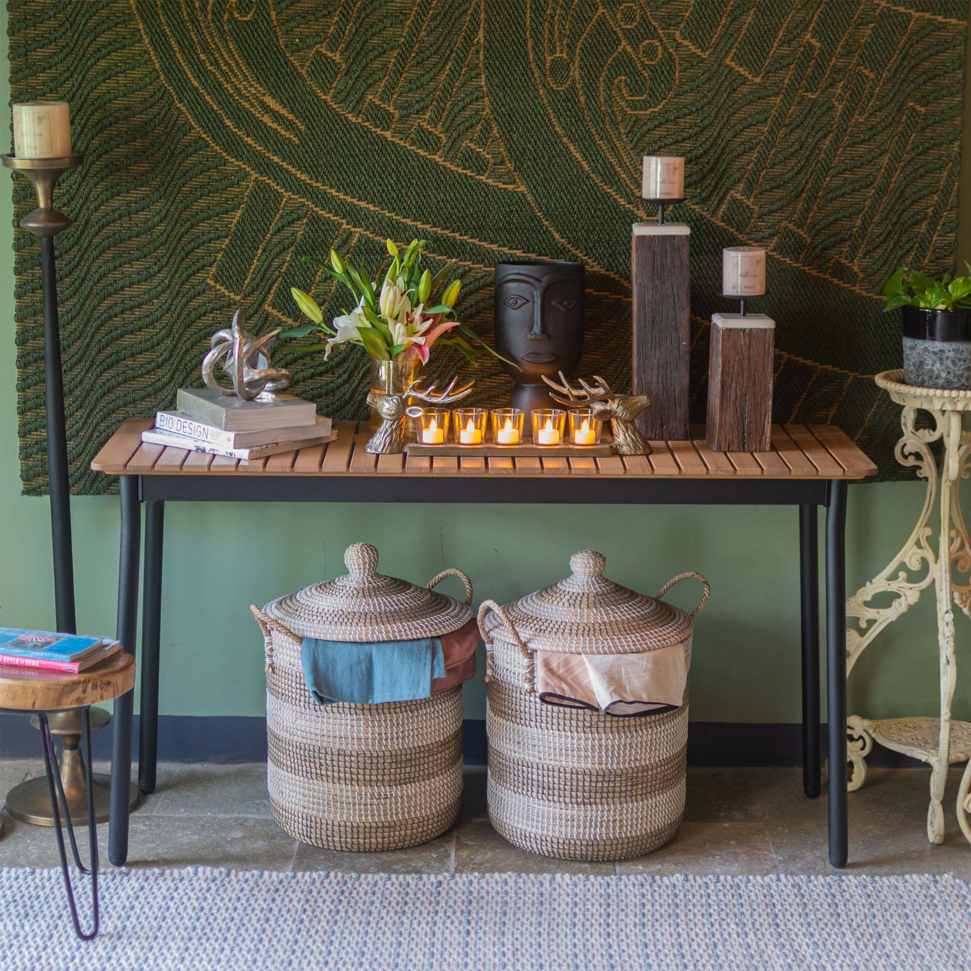 Buy Tables |Peacock Console Rectangular Table |Shop at Beruru
