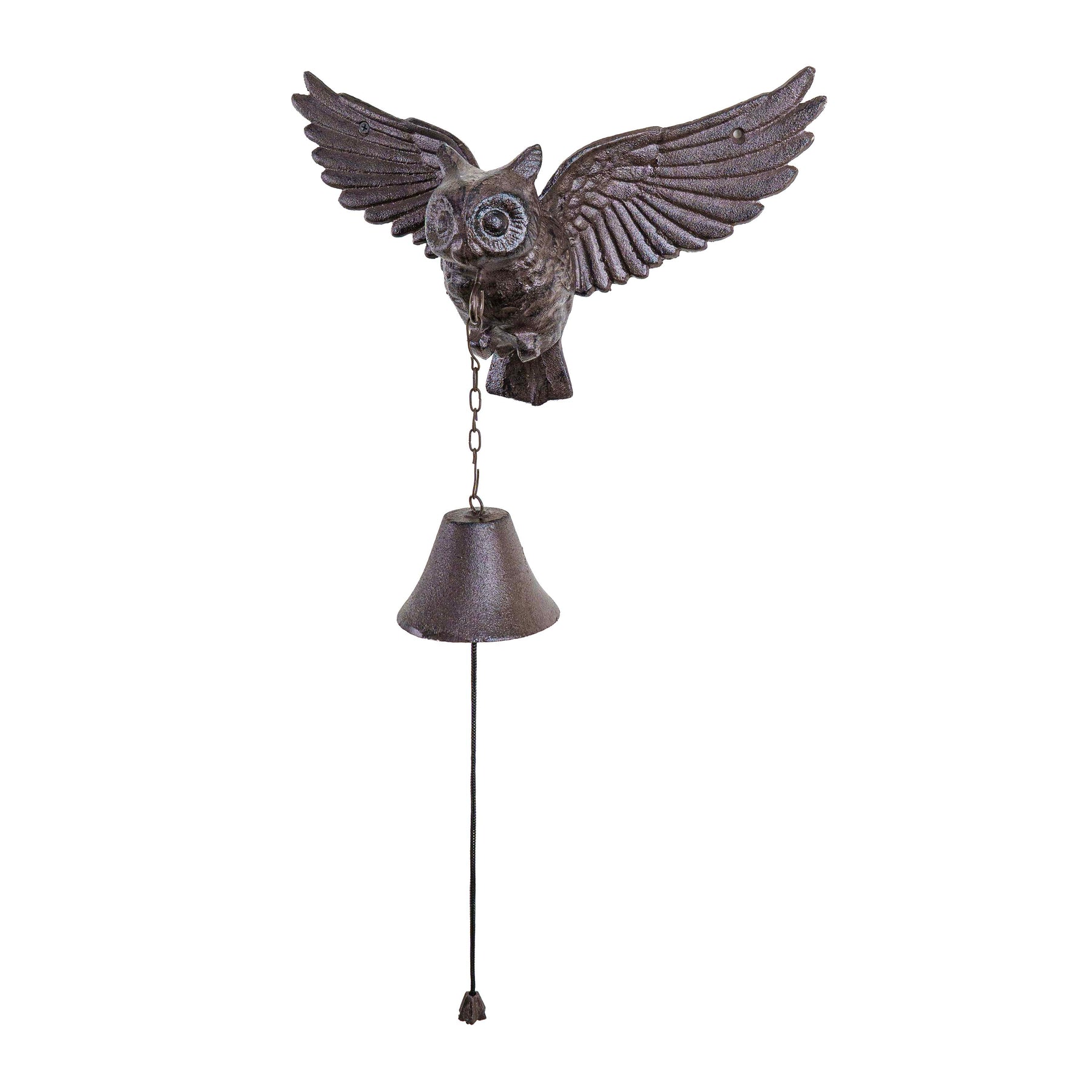 Buy Bird Bell | Edie Iron Owl Bell |Shop at Beruru