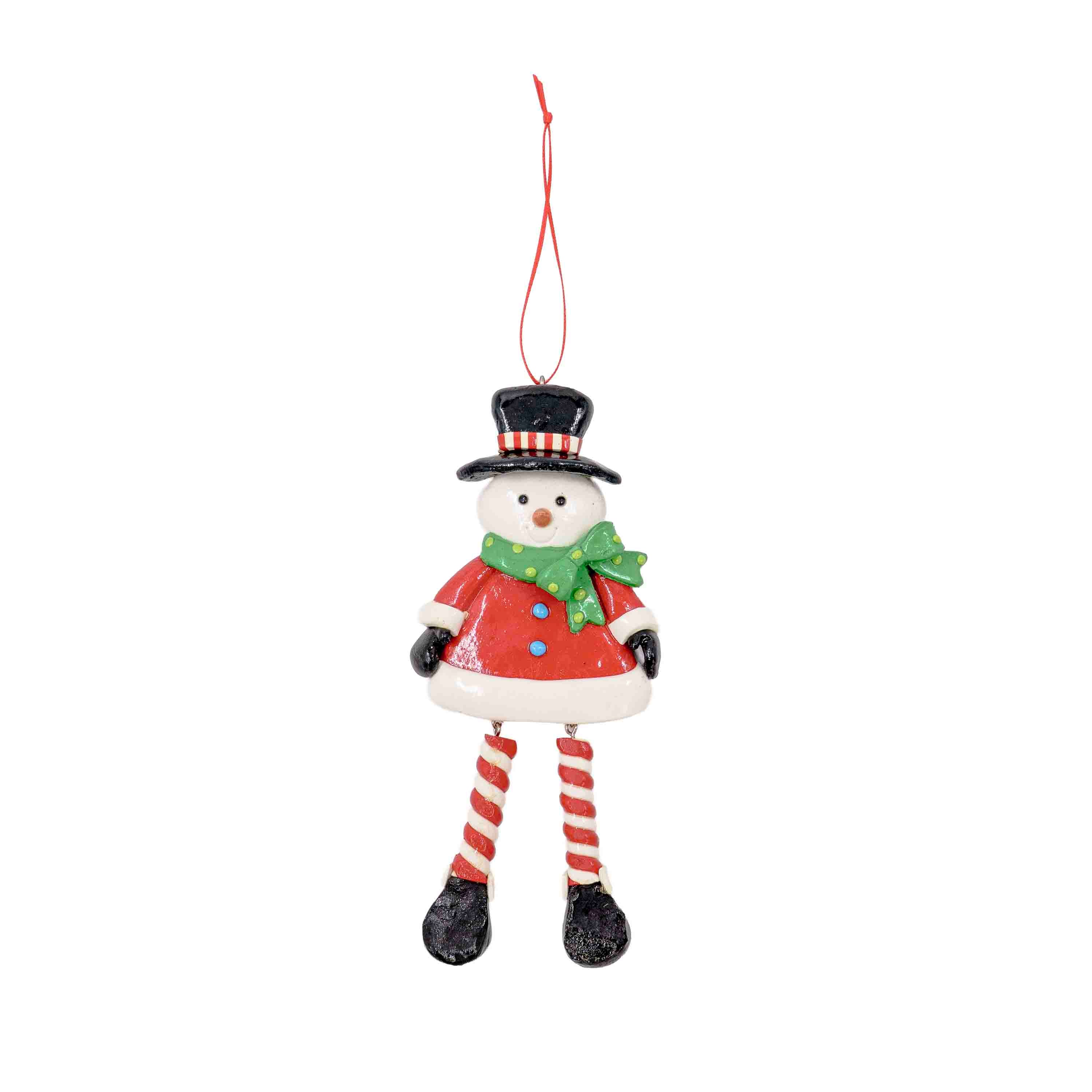 Buy Ornament | Snowman Long Leg Hanging Ornaments | Shop At Beruru