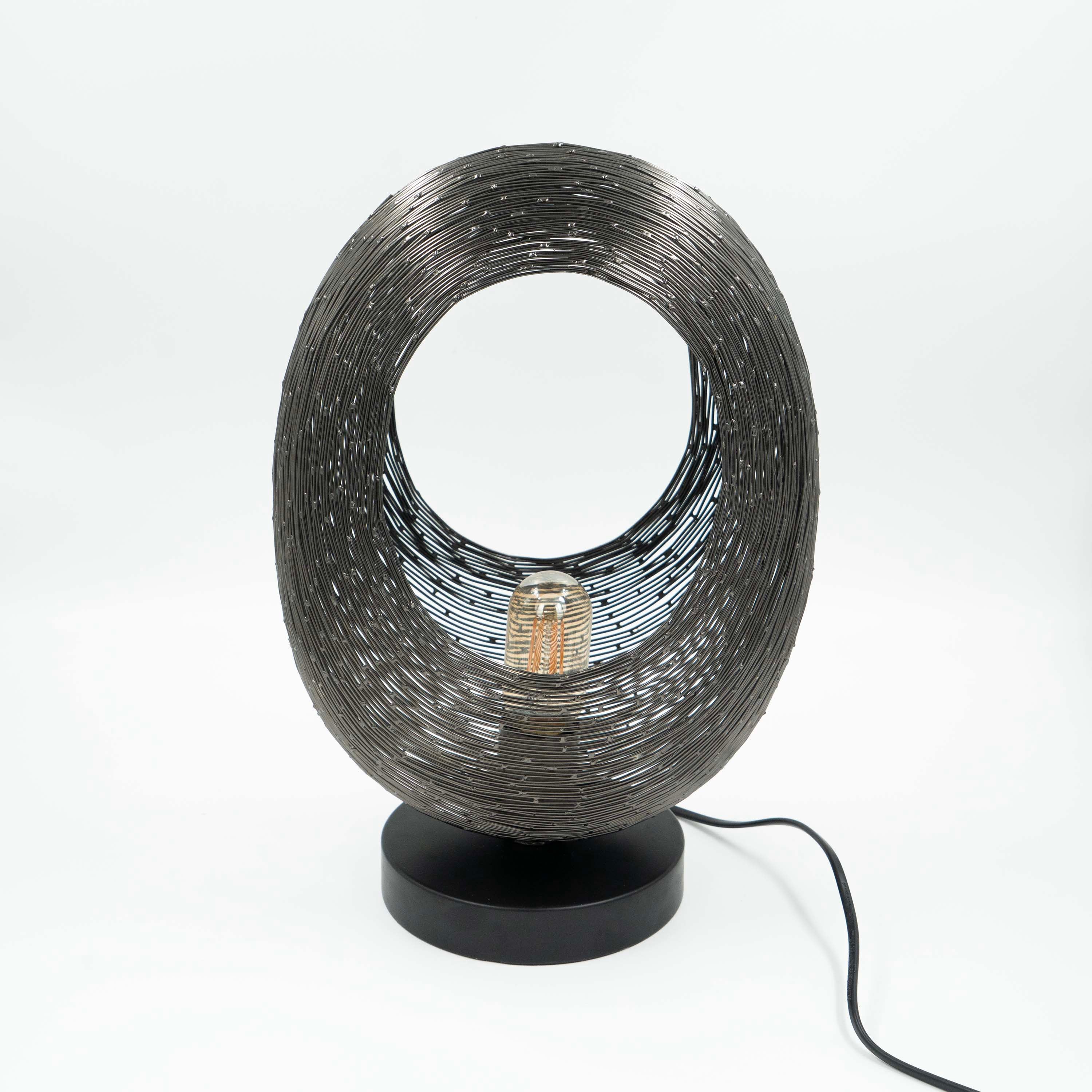 Buy Table Lamps | Cave Table Lamp - Made of Iron | Shop at Beruru