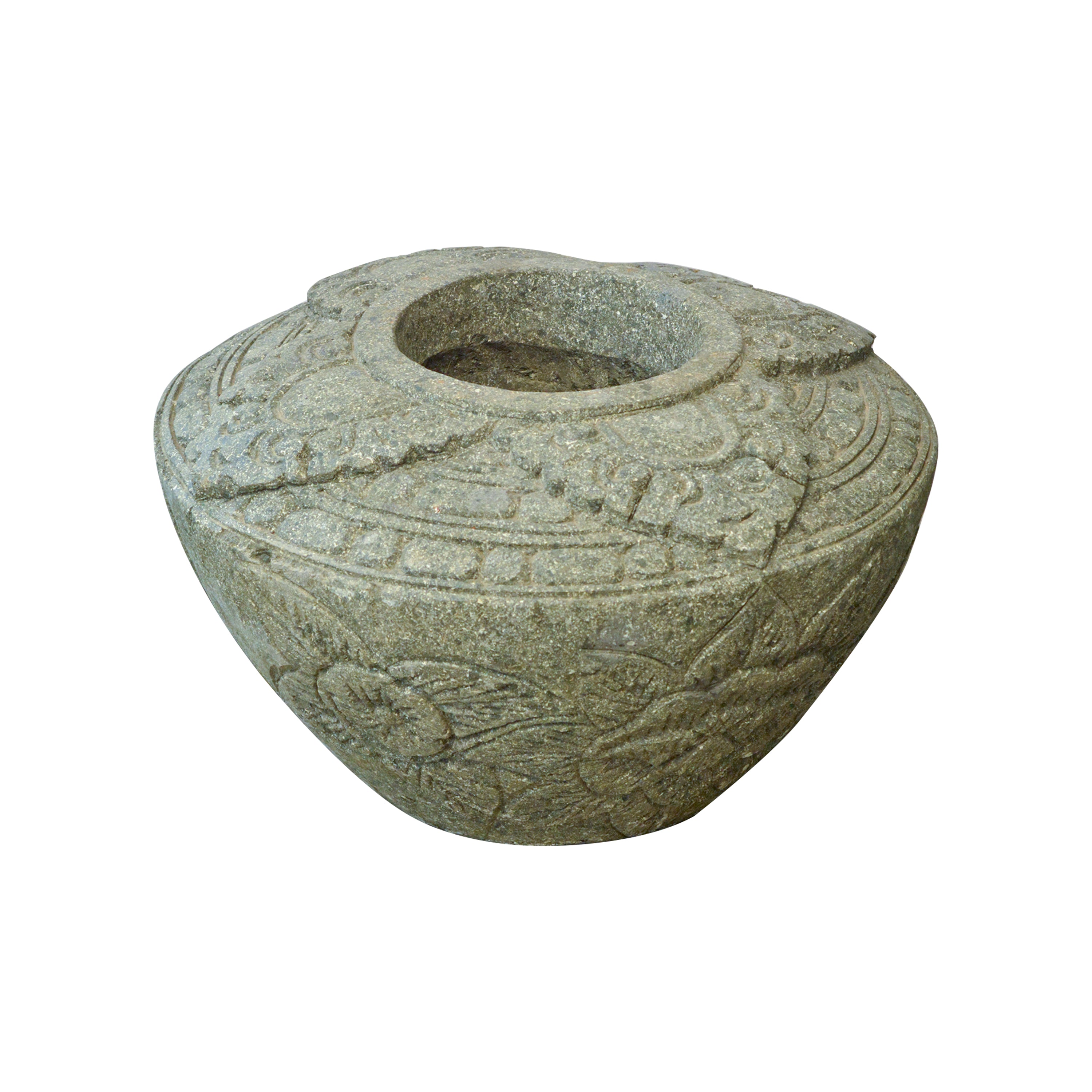 Buy Railing Pot |Paras Sculpted Low Wide Pot |Shop at Beruru